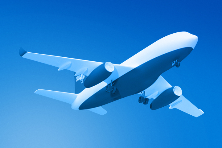 Azul - Linhas Aéreas Brasileiras. O Céu é Azul.