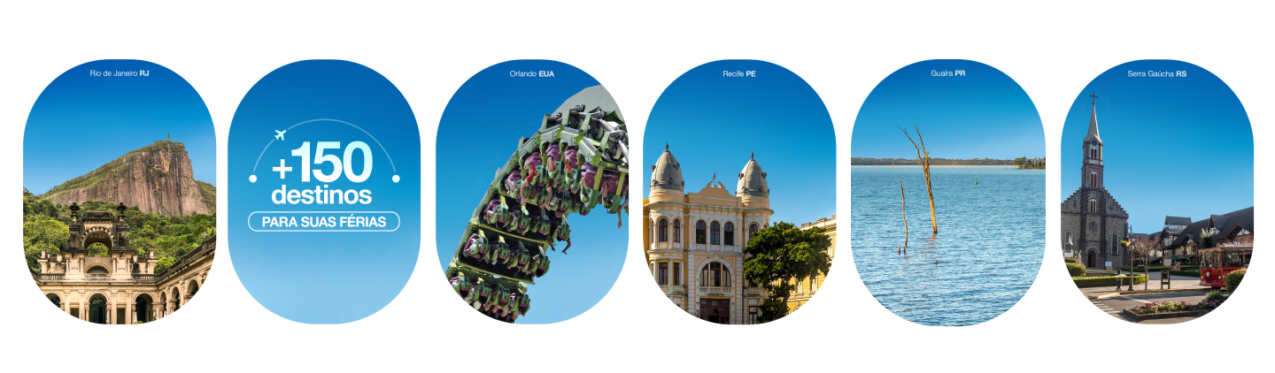 Azul - Linhas Aéreas Brasileiras. O Céu é Azul.